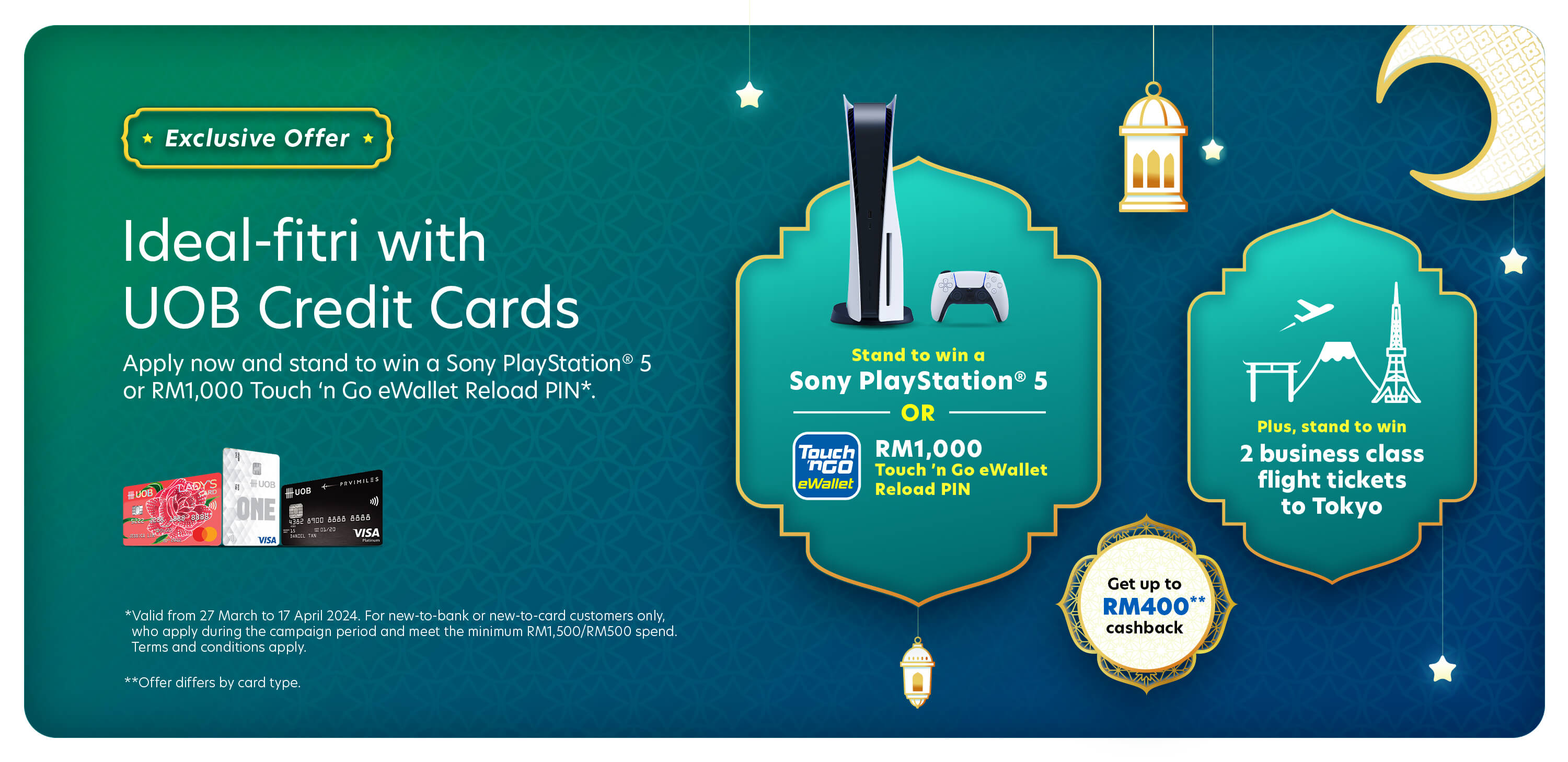 Apply for a Credit Card | UOB Malaysia