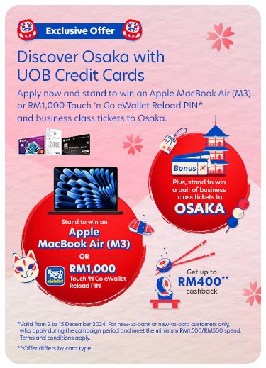 Apply for a Credit Card | UOB Malaysia