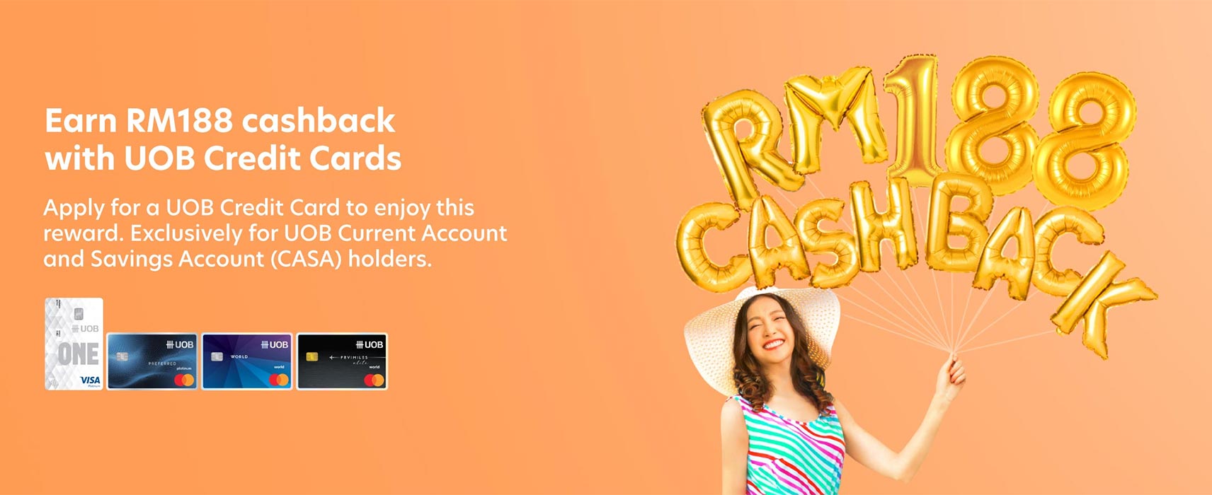 Earn cashback rewards with UOB Credit Cards. Special offer for UOB ...