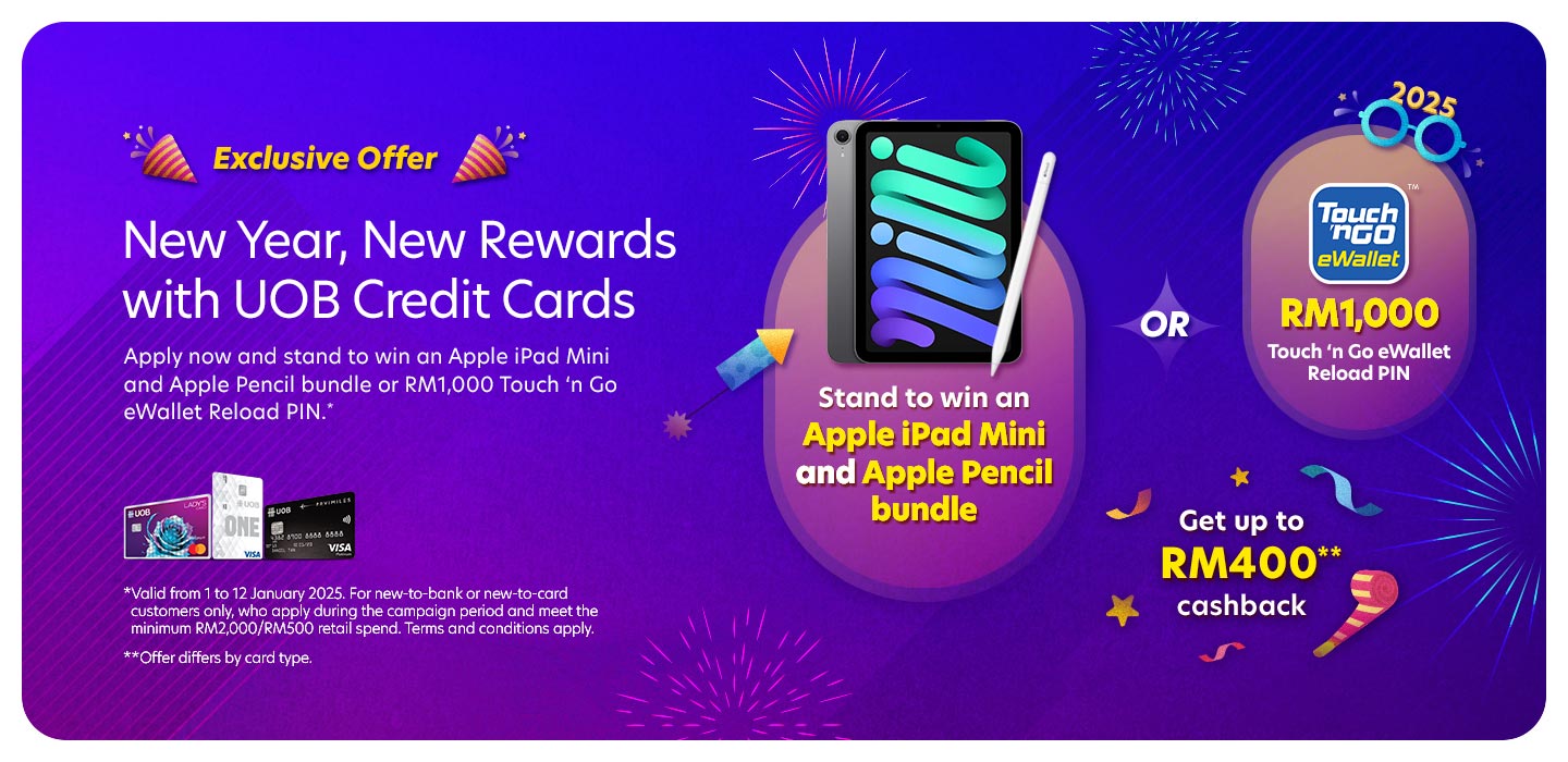 Apply for a Credit Card | UOB Malaysia