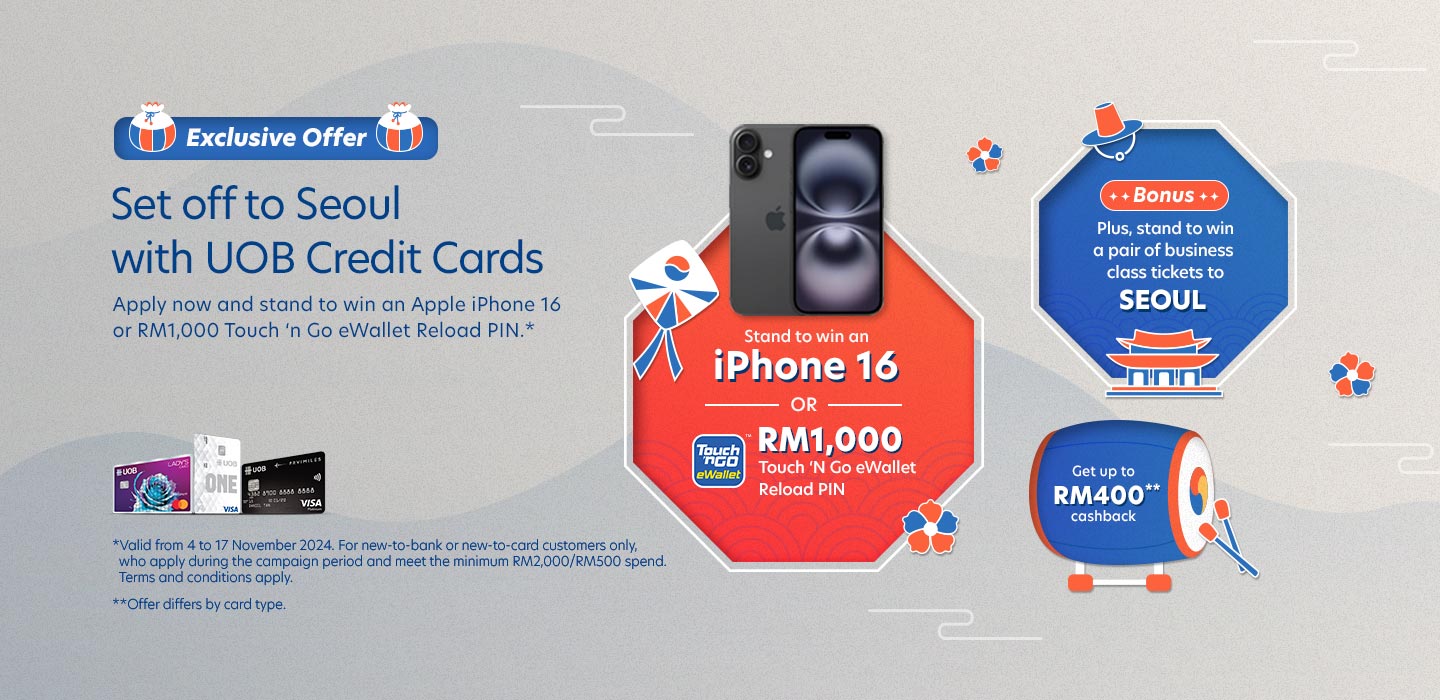Apply for a Credit Card | UOB Malaysia