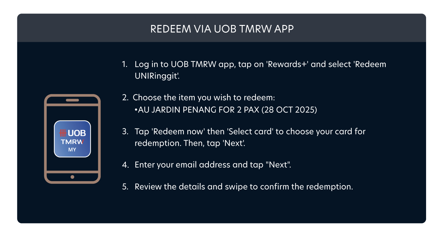 MICHELIN Starred Dining Experience with UNIRinggit | UOB Malaysia