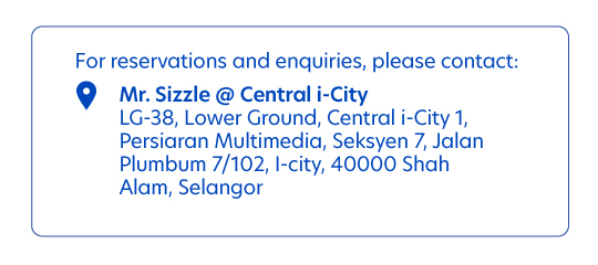 10% off at Mr. Sizzle | UOB Malaysia